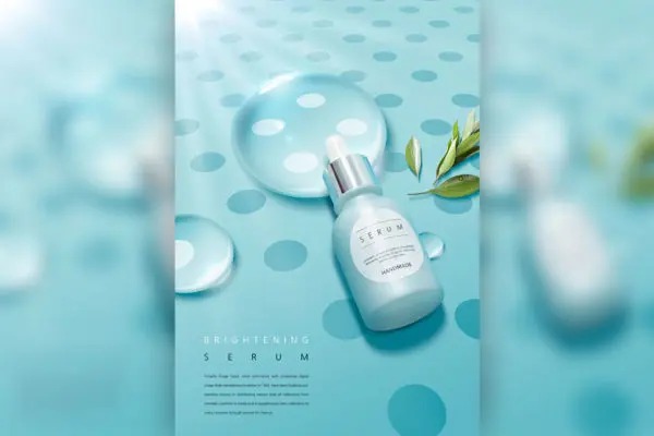 美白精华液护肤品宣传海报psd设计素材源酷素材网