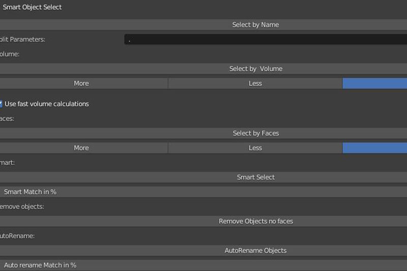 Blender插件-模型智能选择工具 Smart Object Select v2.2_源酷素材网