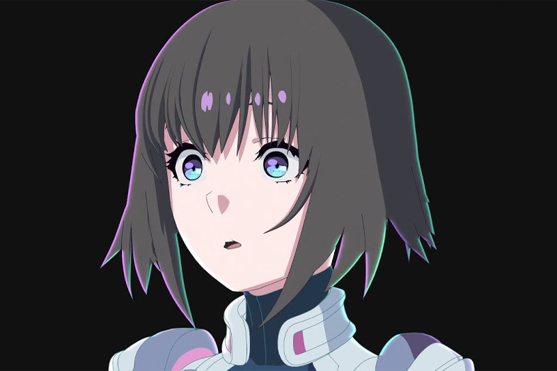 Blender带绑定卡通女孩角色3D模型 Cyberpunk Anime Girl Blender Rig – EMILY + Goo ...